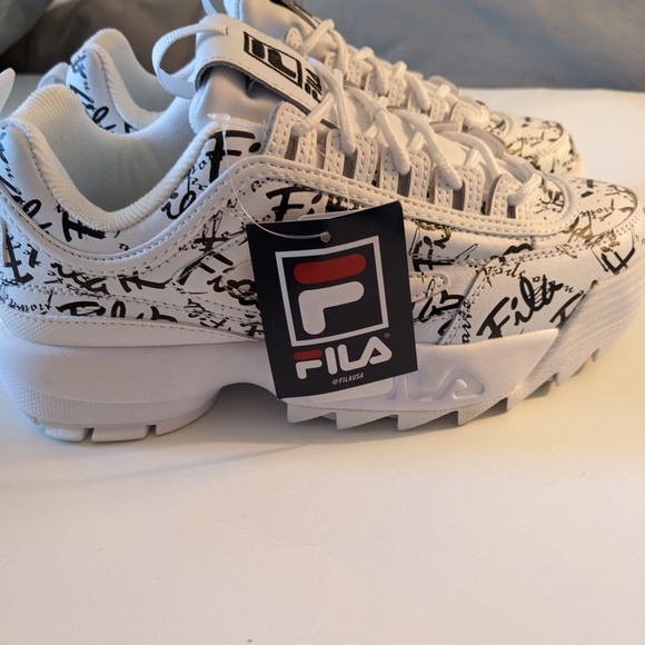 Fila | Shoes | Fila Disruptor Graffiti Shoes Nwt | Poshmark